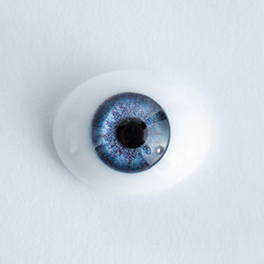 18mm Blue Iris E - Oval Glass Eyes - 1 Pair - #1380 - Bountiful Baby ...